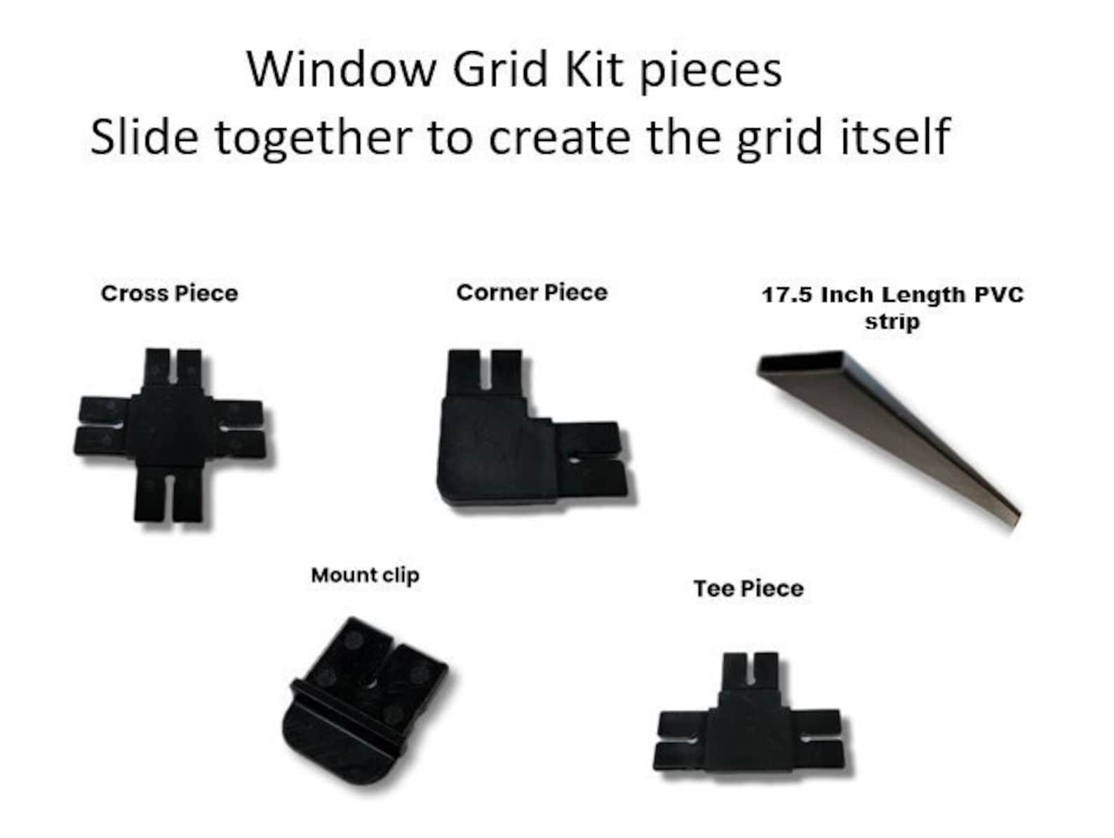 Black Window Grids (aka Grilles, Mullions, Muntins) - Etsy