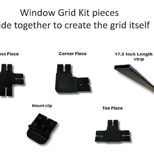 Black Window Grids (aka Grilles, Mullions, Muntins) - Etsy