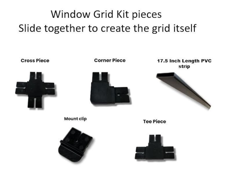 Black Window Grids (aka Grilles, Mullions, Muntins) - Etsy