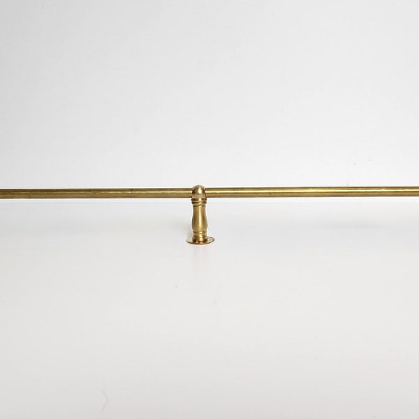 Gallery Rail Brass - Etsy