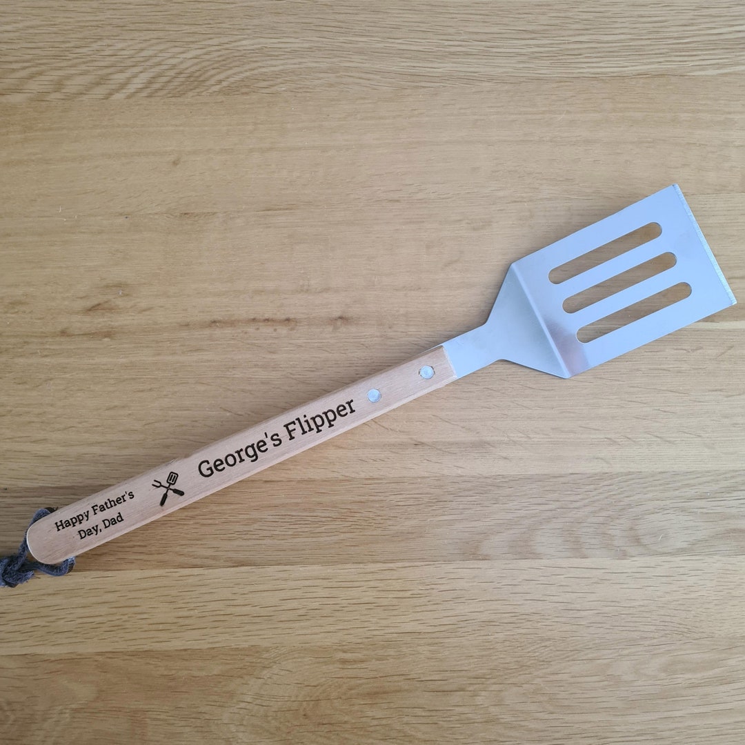 BBQ Flipper Personalised Father's Day Present Gift for Him Grill Master ...
