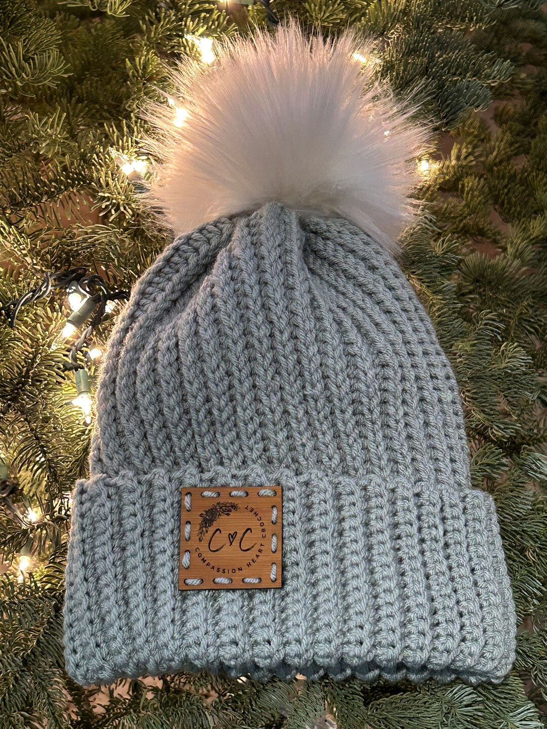 Soft Sage Beanie Double Brim Beanie Crochet Beanie Sage - Etsy