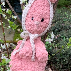 Pink Boho Bunny, Easter Bunny, Handmade Bunny, Crochet Bunny, Easter ...