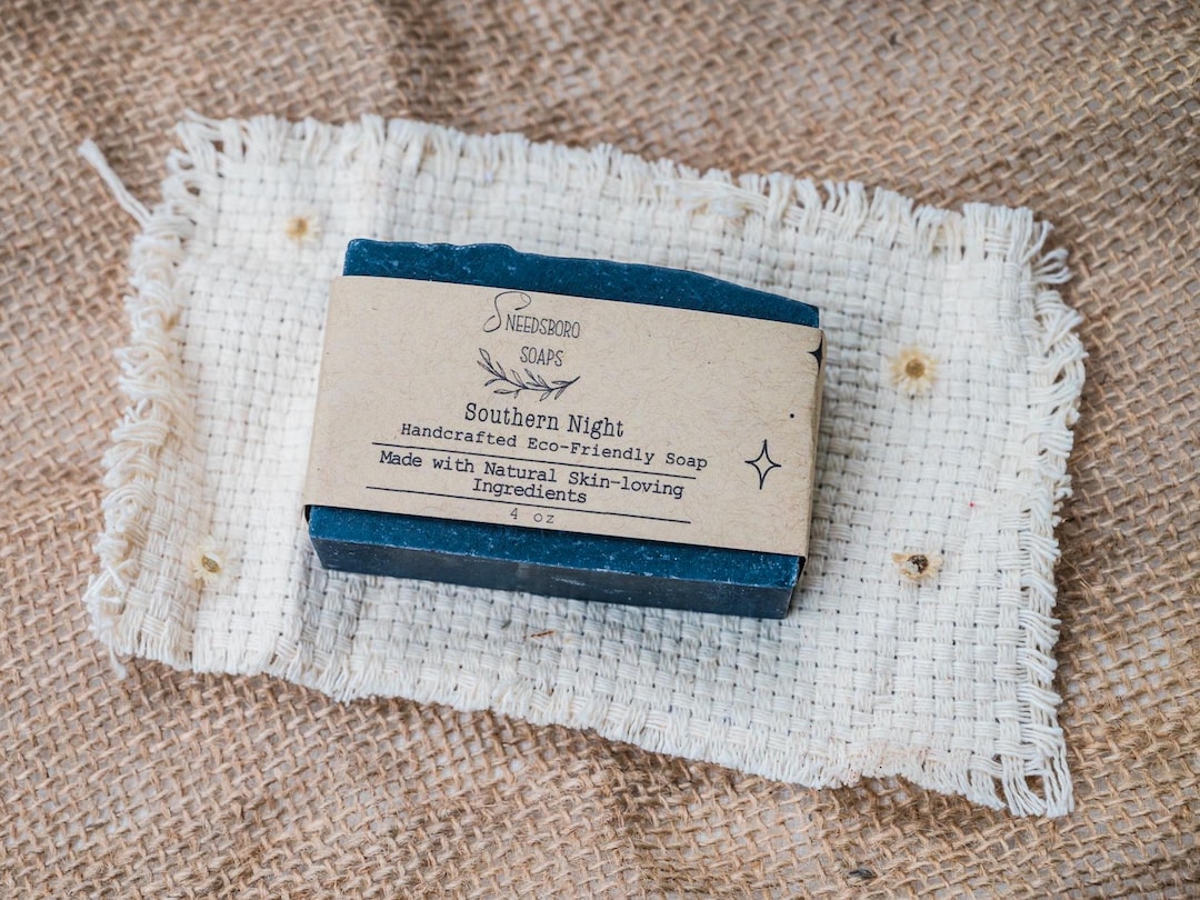 Black Bar Soap - Southern Night - Moon Soap - Christmas Gift - Gift for ...