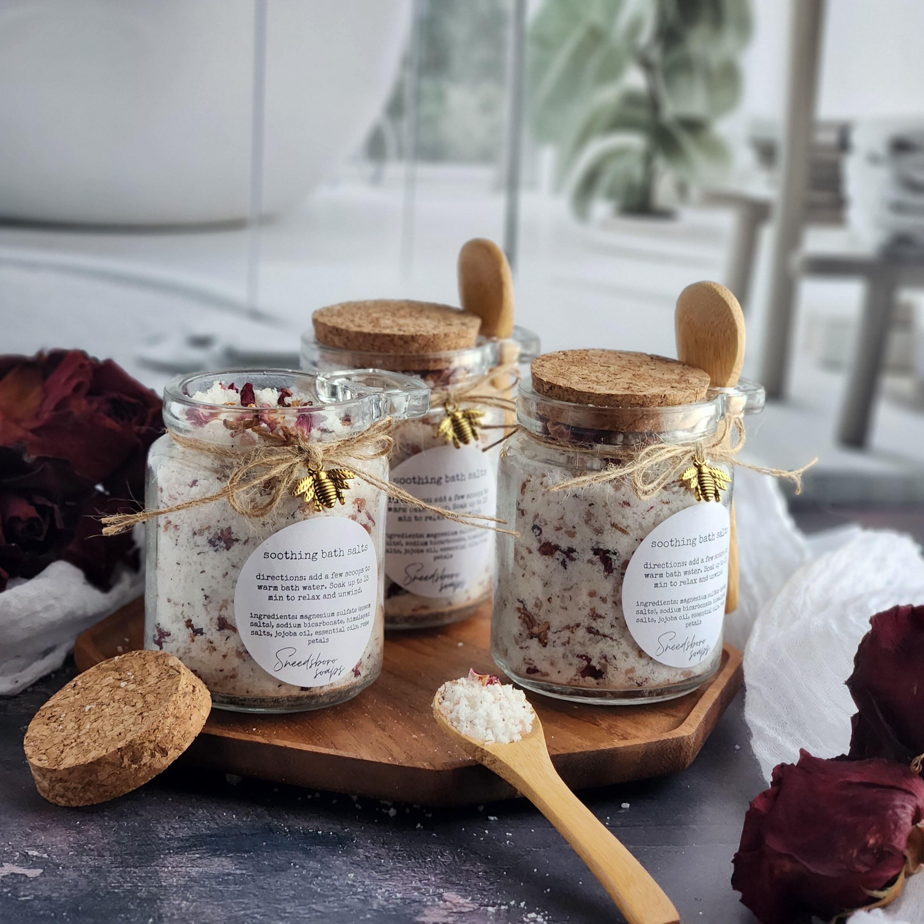 Bath Salts in a Jar, Mothers Day, Gift for Mom - Etsy