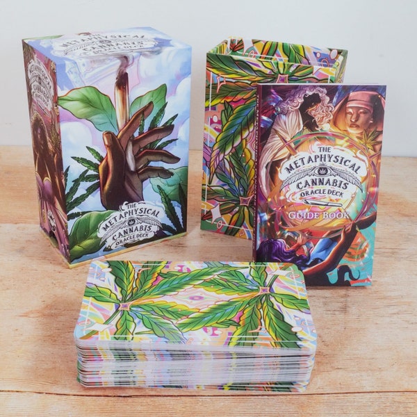 Tarot Deck Cannabis - Etsy UK