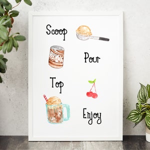 Root Beer Float Sign | Root Beer Float Bar | Ice Cream Float Sign ...