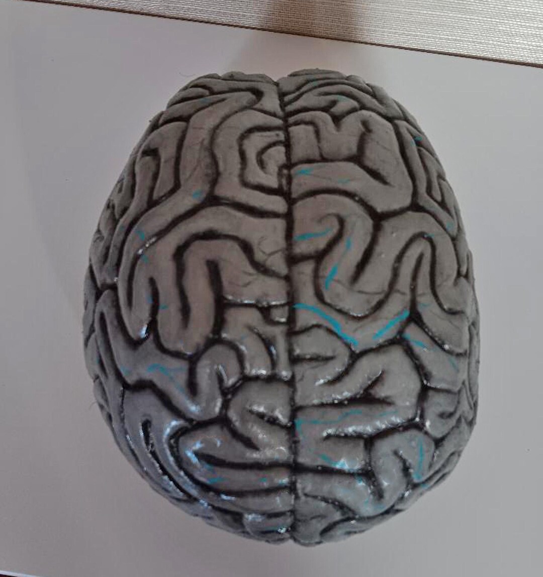 BIG BRAIN Latex Haunted House Prop Halloween - Painted - Etsy