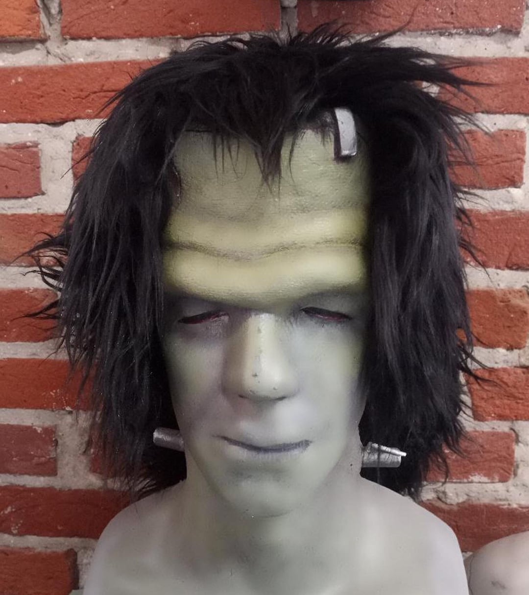 Frankenstein Monster Munsters Foam Latex Headpiece Mask Makeup for ...