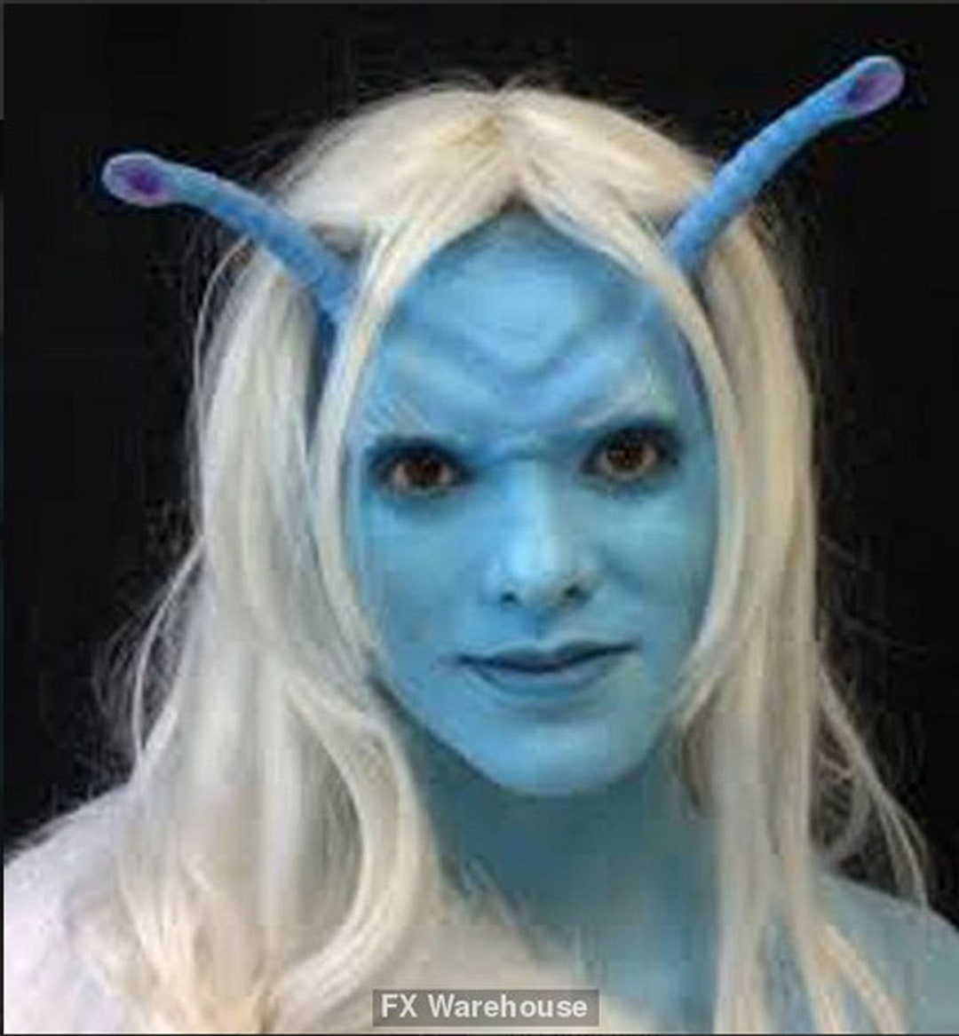 Star Trek Andorian Cosplay Foam Latex Prosthetic Makeup - Etsy