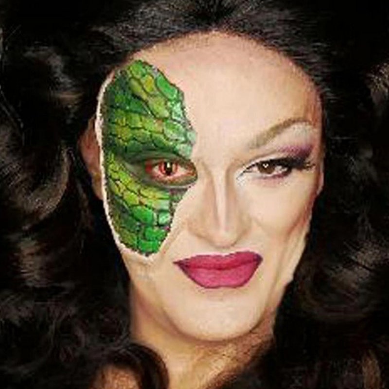 Latex Reptile Mask - Etsy