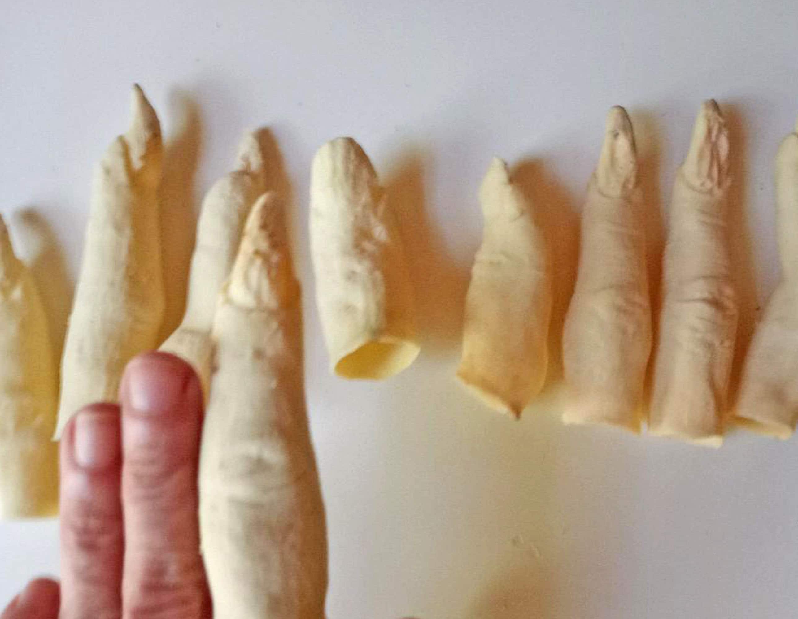 Latex Finger Extensions Wolfman Werewolf Witch Zombie Longer Halloween ...