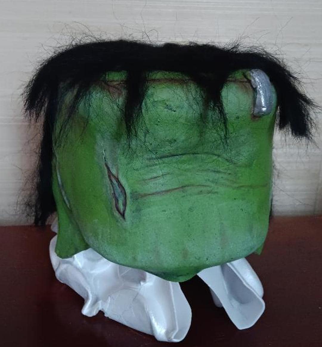 Frankenstein Flattop Monster Munsters Latex Headpiece Mask Makeup for ...