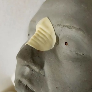 Bajoran Nose Ridge: Latex Prosthetic - Scifi Cosplay Makeup - Etsy