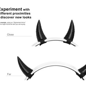Mecha Cat Ears Accessory for Headset Headphones Cyber Robot Bunny ...