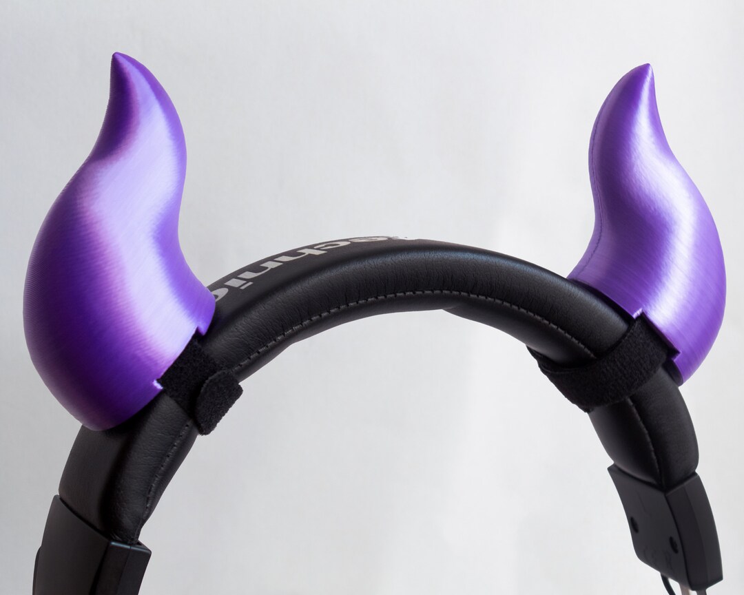 Anime Demon Devil Horns Accessory for Headset Headphones Gaming ...