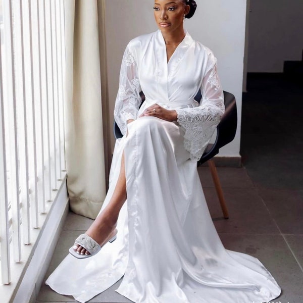 Silk Bridal Robes - Etsy