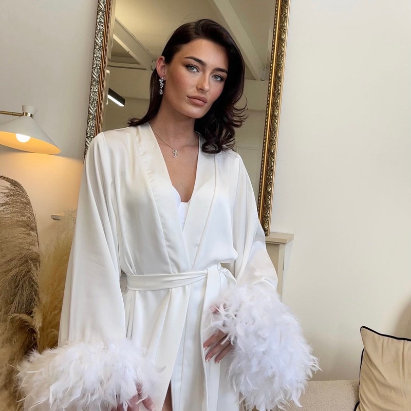 Silk Bridal Robes - Etsy