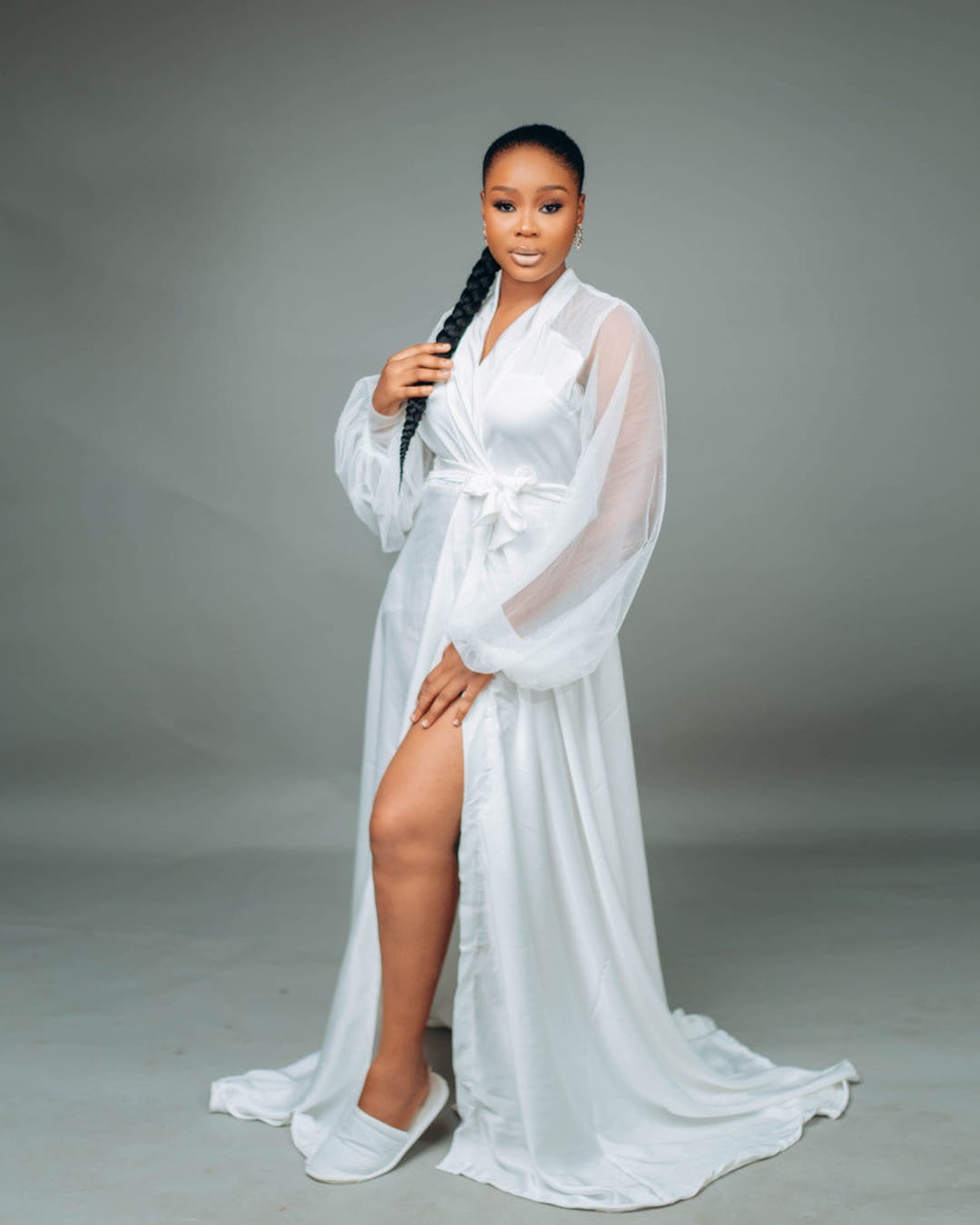 Silk Bridal Robe White, Wedding Bridal Robe, Bridal Robe, Silk Robe ...