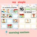 255 Daily Routine Cards Pdf, Printable Daily Routine Card, Daily ...