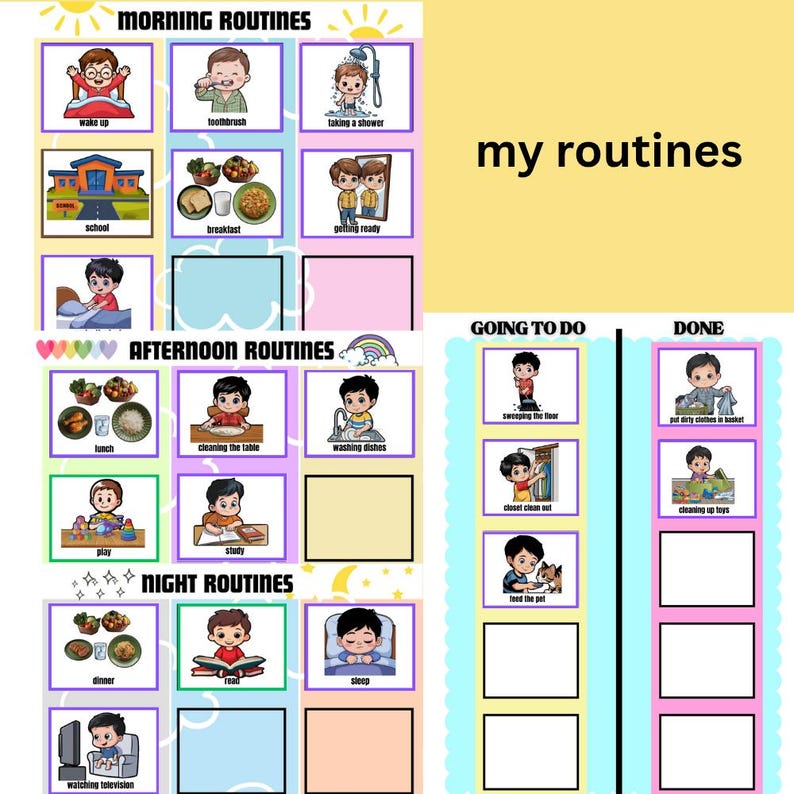 Communication Cards, Pecs Cards, Autism Card, Flash Cards, Non Verbal ...