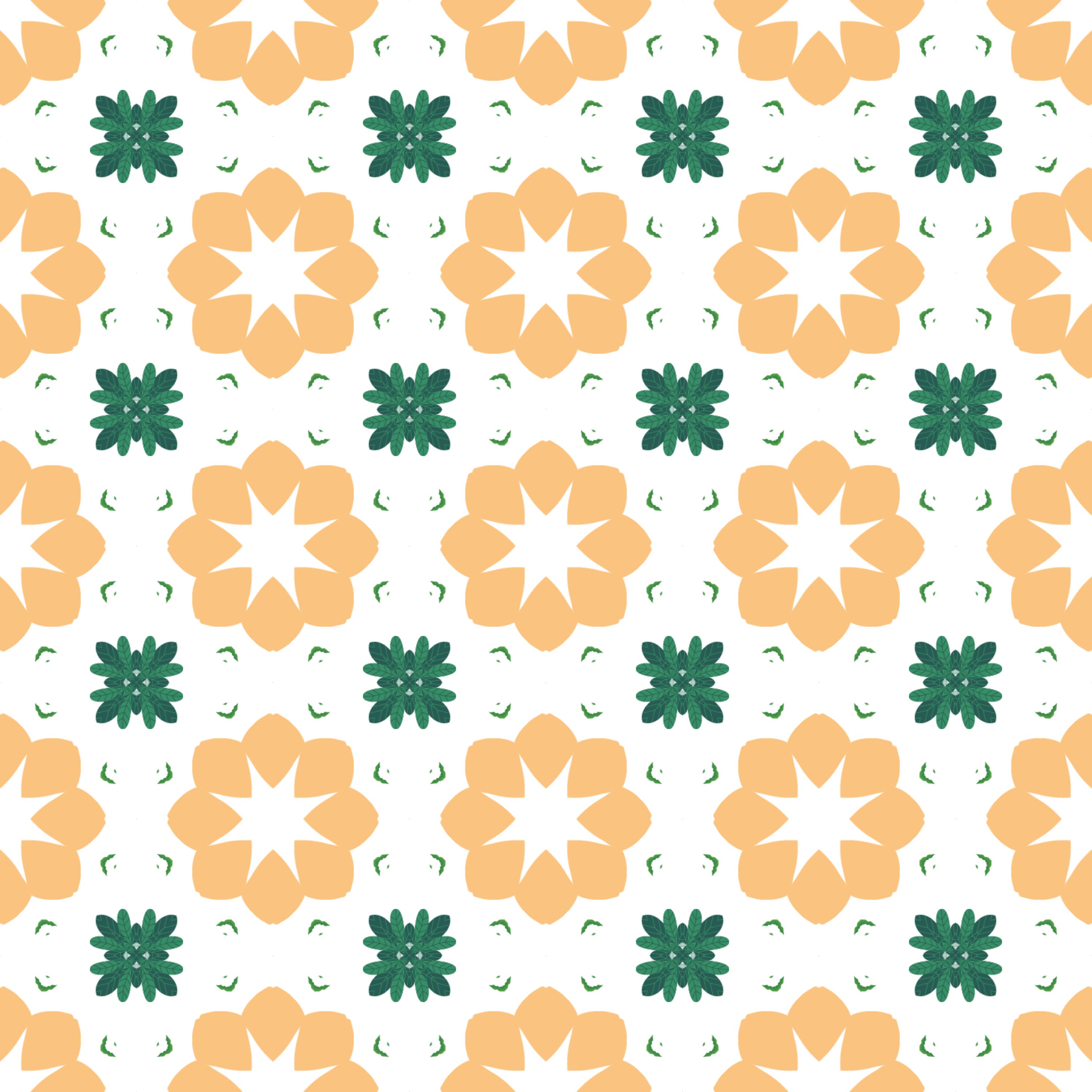 Plant Themed Seamless Digital Paper; JPEG File for Personal or ...