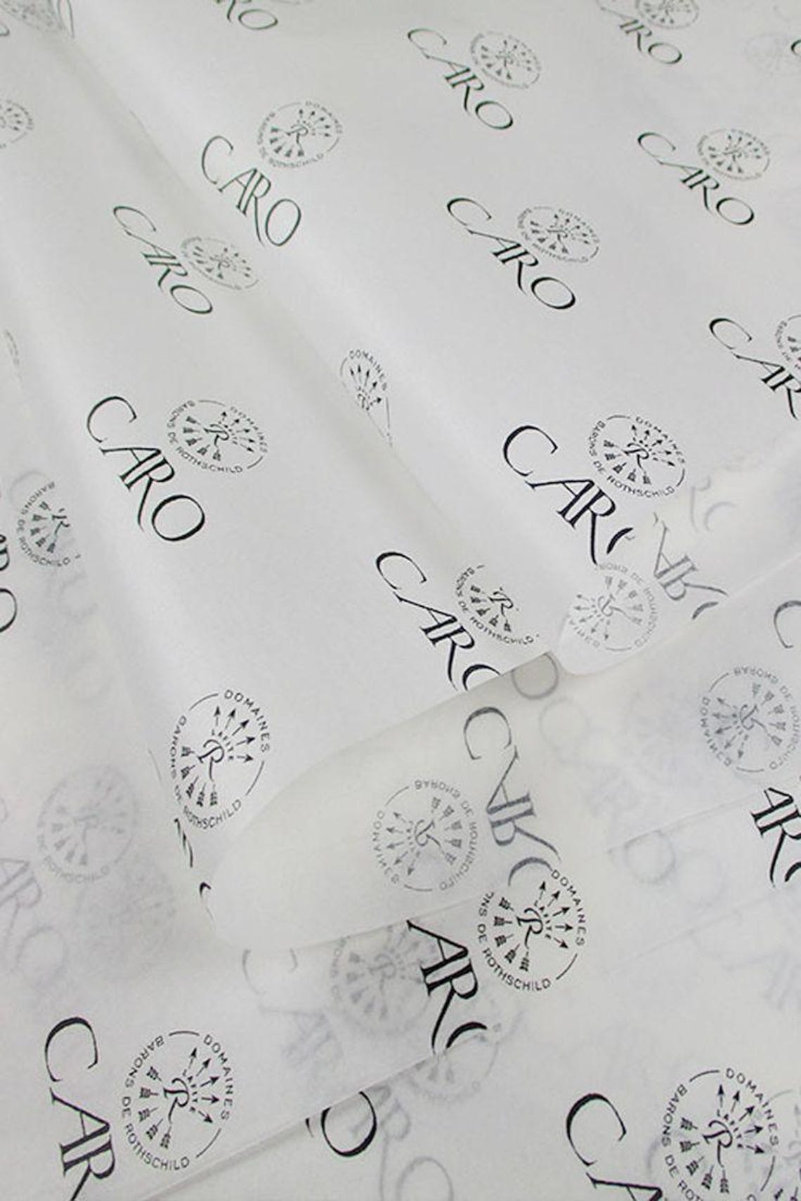 Custom Tissue Paper - One Color Customizable Logo Wrapping Paper Paper ...