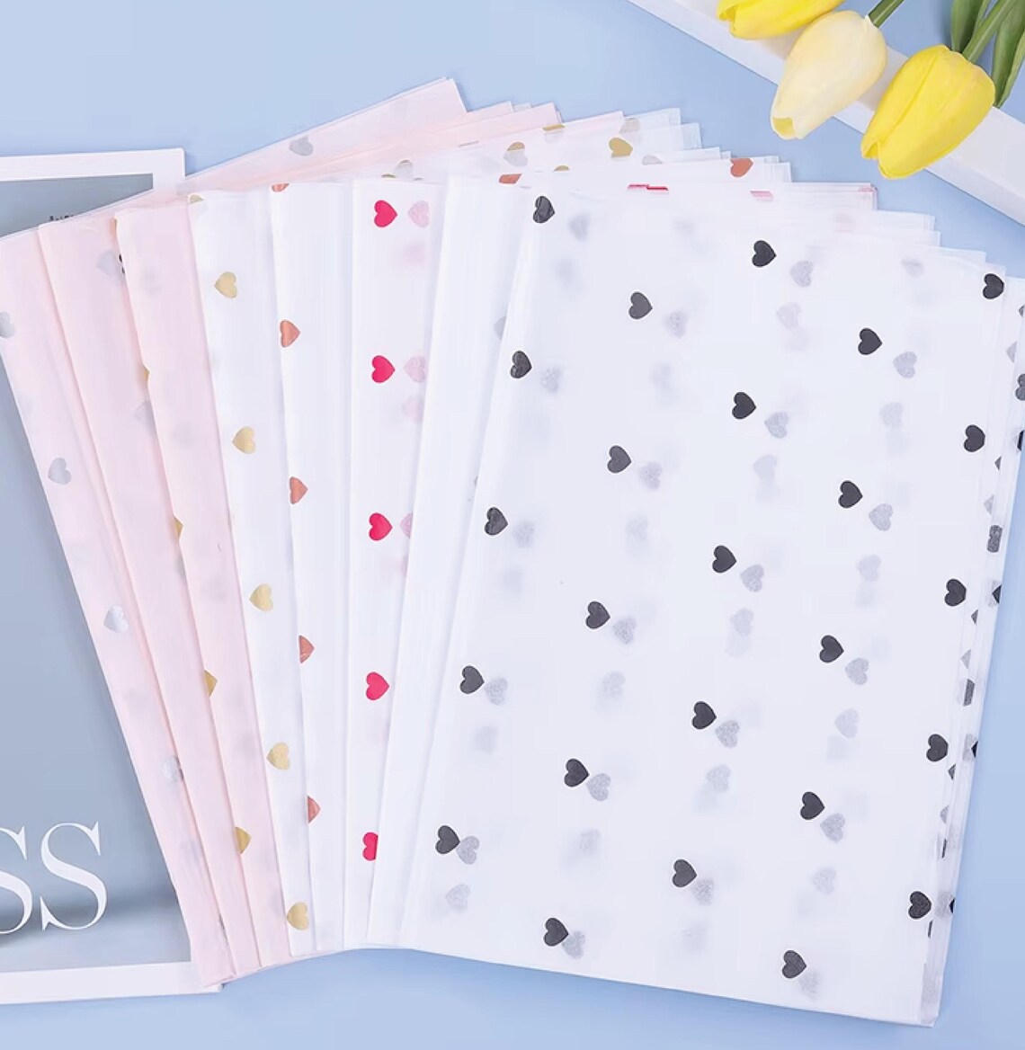 Custom Tissue Paper - One Color Customizable Logo Wrapping Paper Paper ...