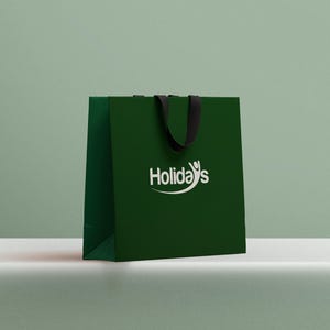 Custom Gift Bags Thick Luxury Packaging Gift Paper Bags , Custom ...