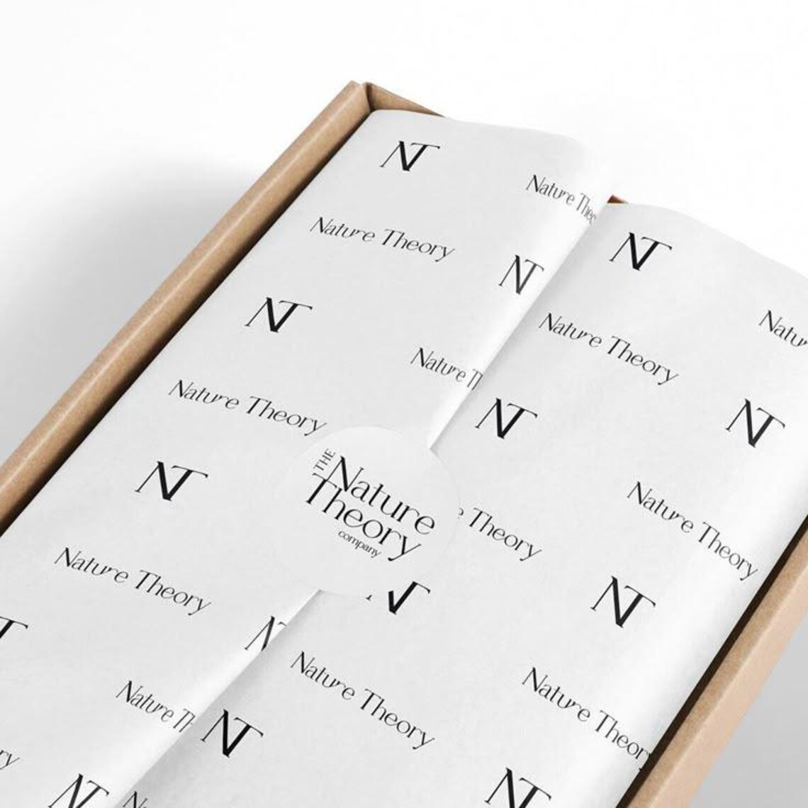 Custom Tissue Paper - One Color Customizable Logo Wrapping Paper Paper ...