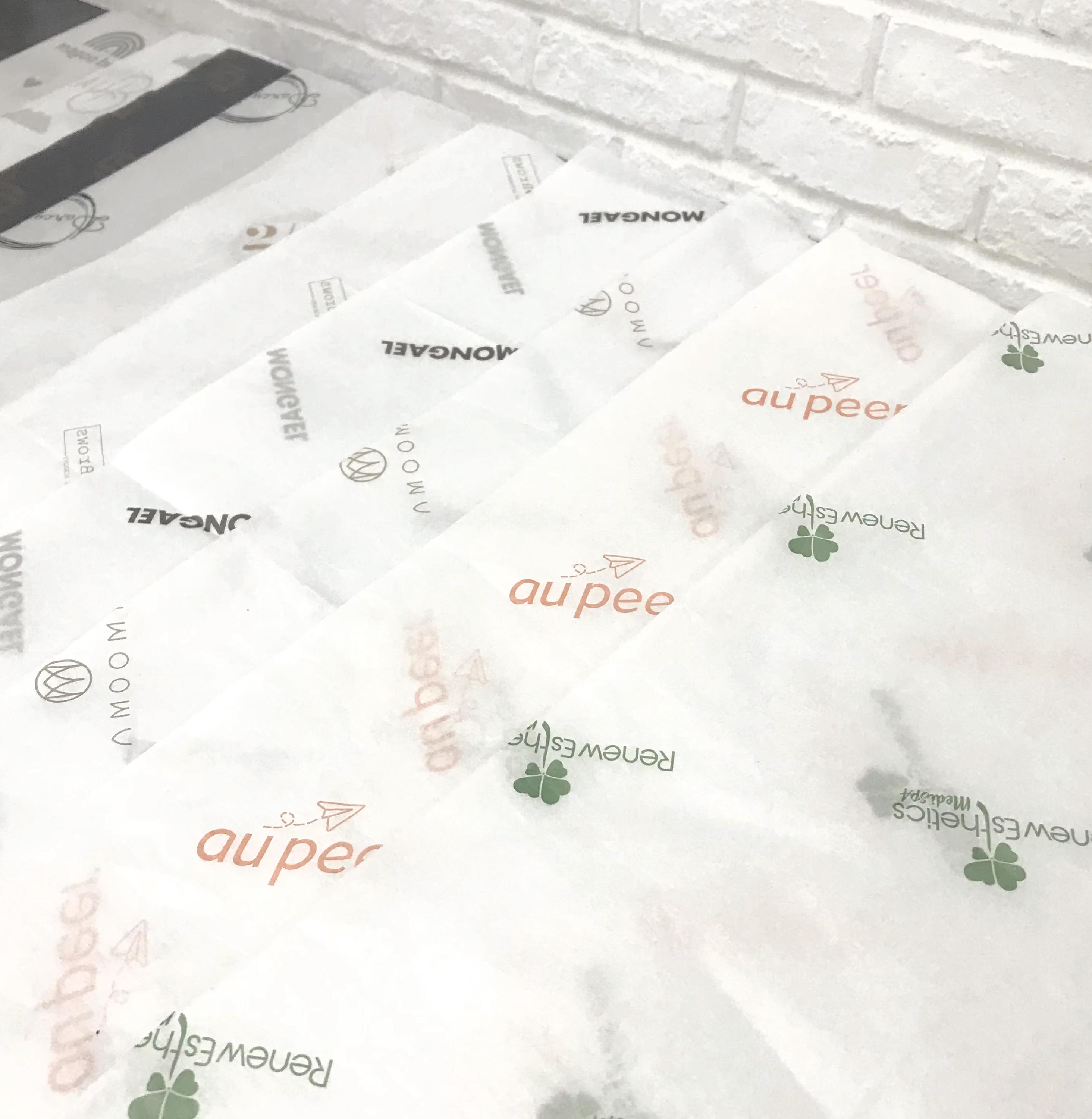 Custom Tissue Paper - One Color Customizable Logo Wrapping Paper Paper ...