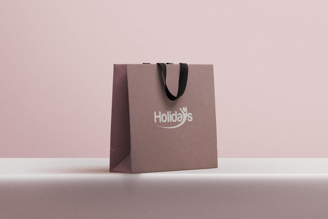 Custom Gift Bags Thick Luxury Packaging Gift Paper Bags , Custom ...