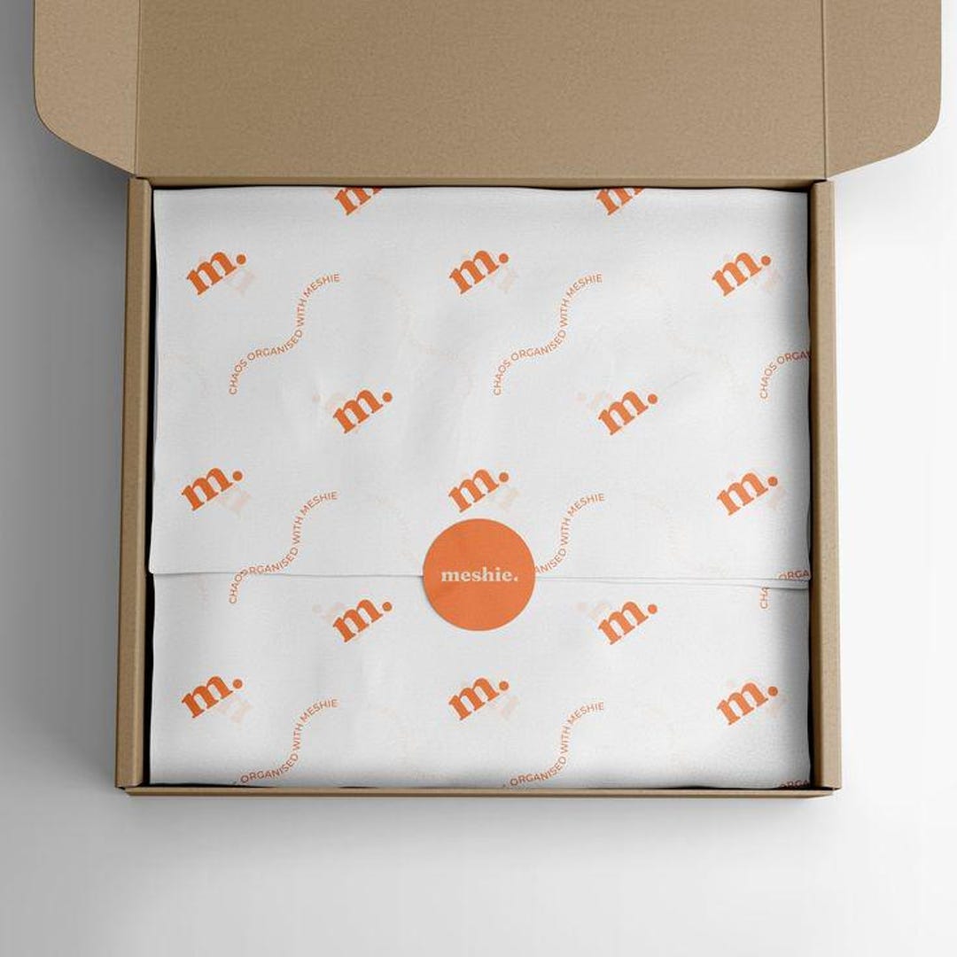 Custom Tissue Paper - One Color Customizable Logo Wrapping Paper Paper ...