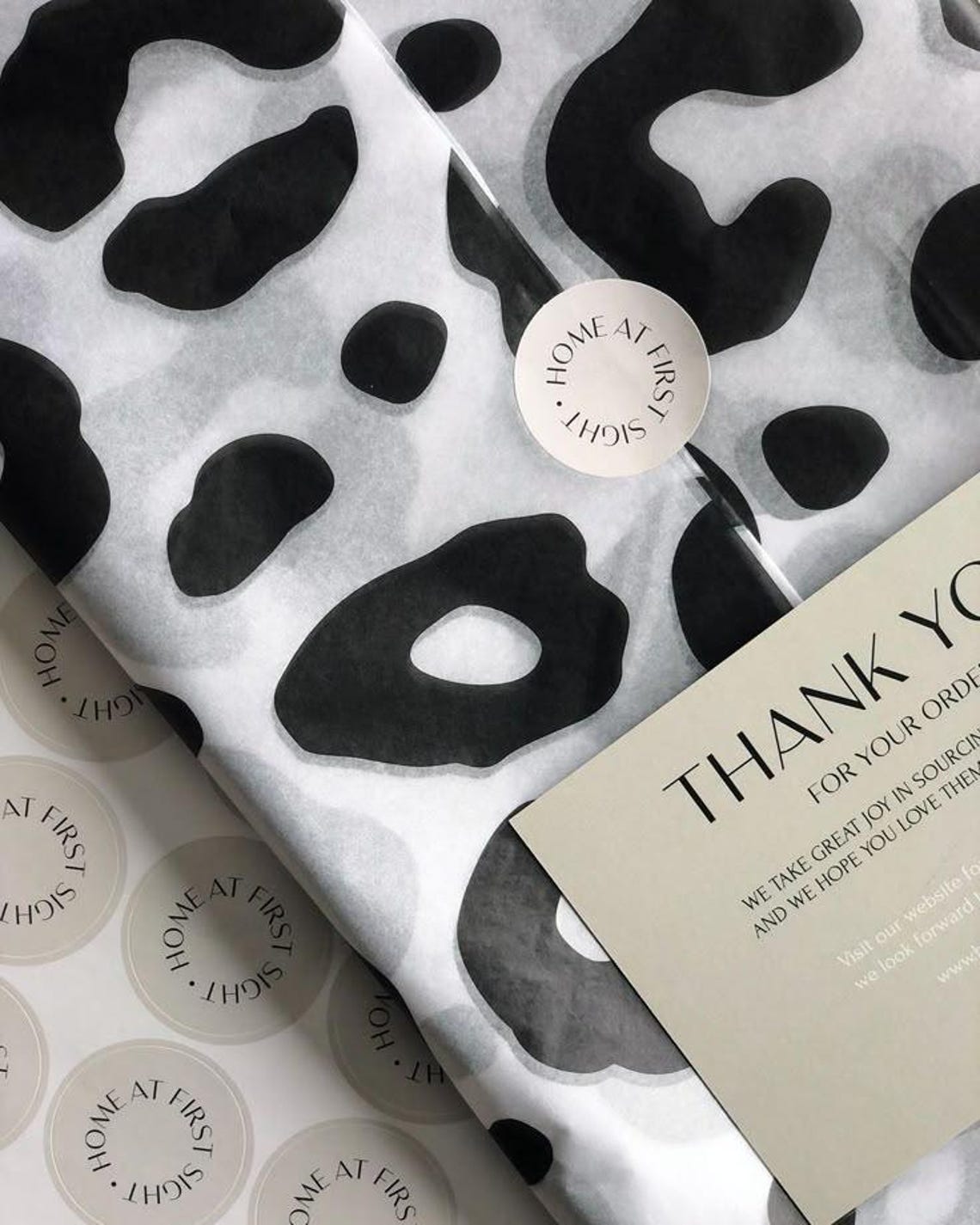 Custom Tissue Paper - One Color Customizable Logo Wrapping Paper Paper ...