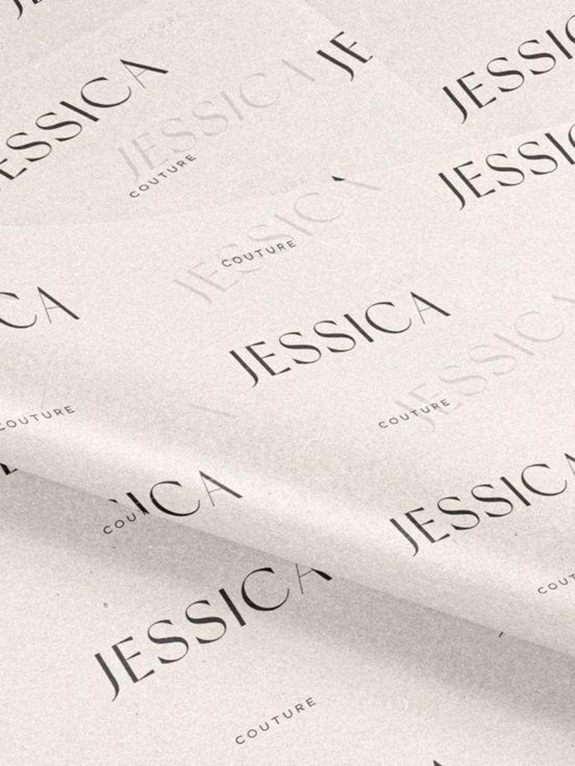 Custom Tissue Paper - One Color Customizable Logo Wrapping Paper Paper ...