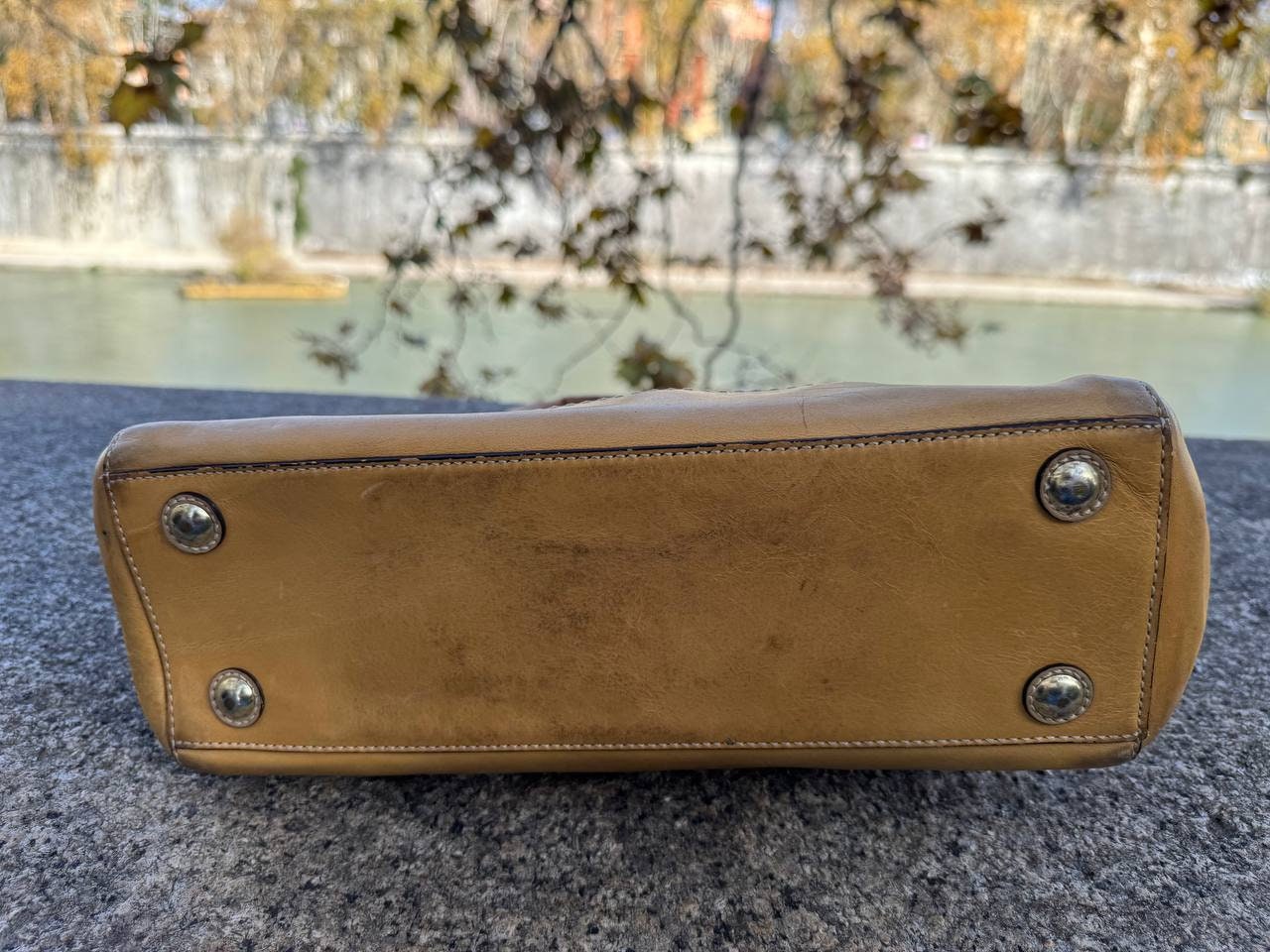 Vintage Coach Bag 1970s Mustard Yellow Leather Handbag With Number ...