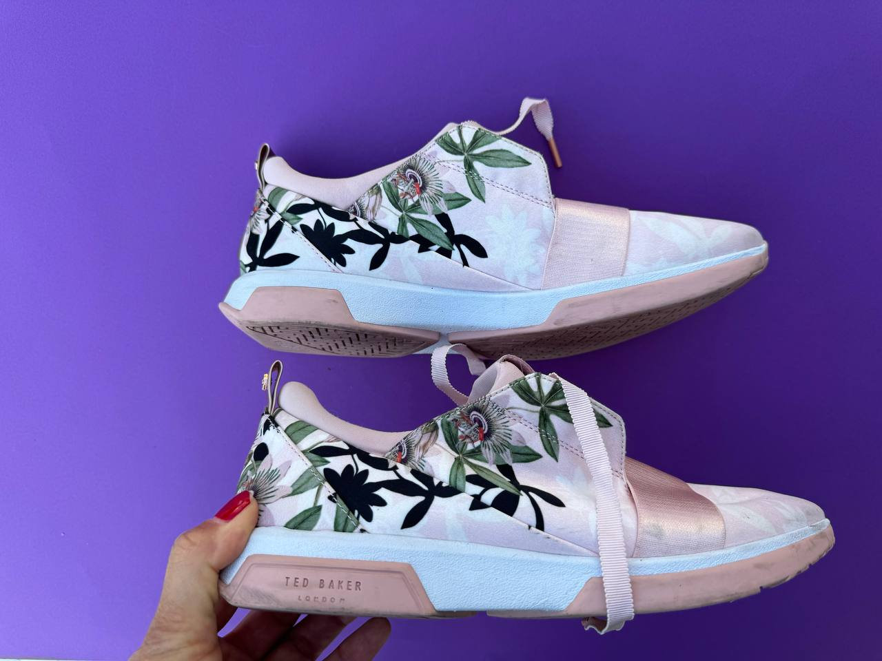 Vintage Ted Baker Cepap Sneakers Size 41 9 1/2 Size US. Floral Womens ...