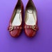 Coach Shoes Flats Ballet Shoes 10M 41 Size Red Patent Leather Gold ...