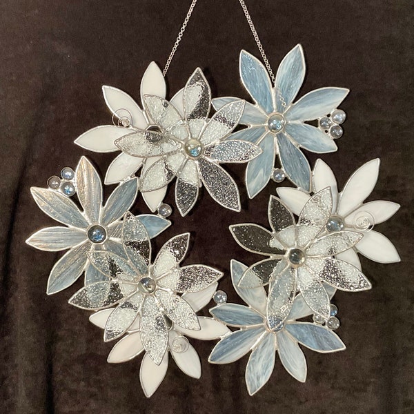 Stained Glass Wreath - Etsy