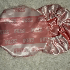 Pink Satin Bonnets - Etsy