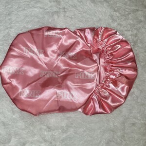 Pink Satin Bonnets - Etsy