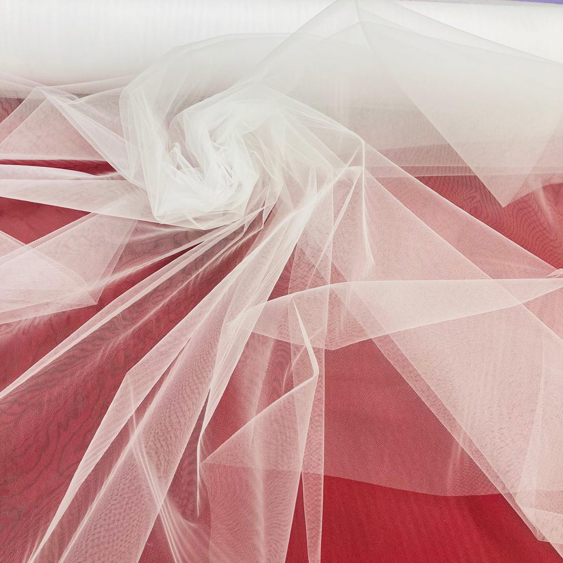 Tulle/net Bridal Veil Mesh Fabric 120" 100% Nylon | Lace USA - Veil Net ...