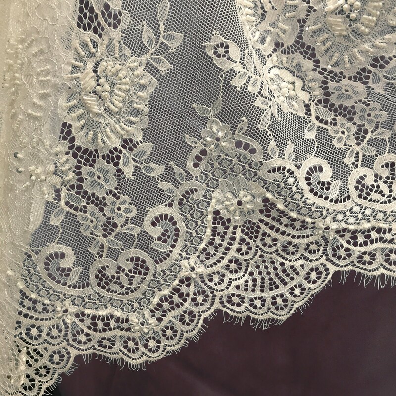 Chantilly Lace Fabric - Etsy
