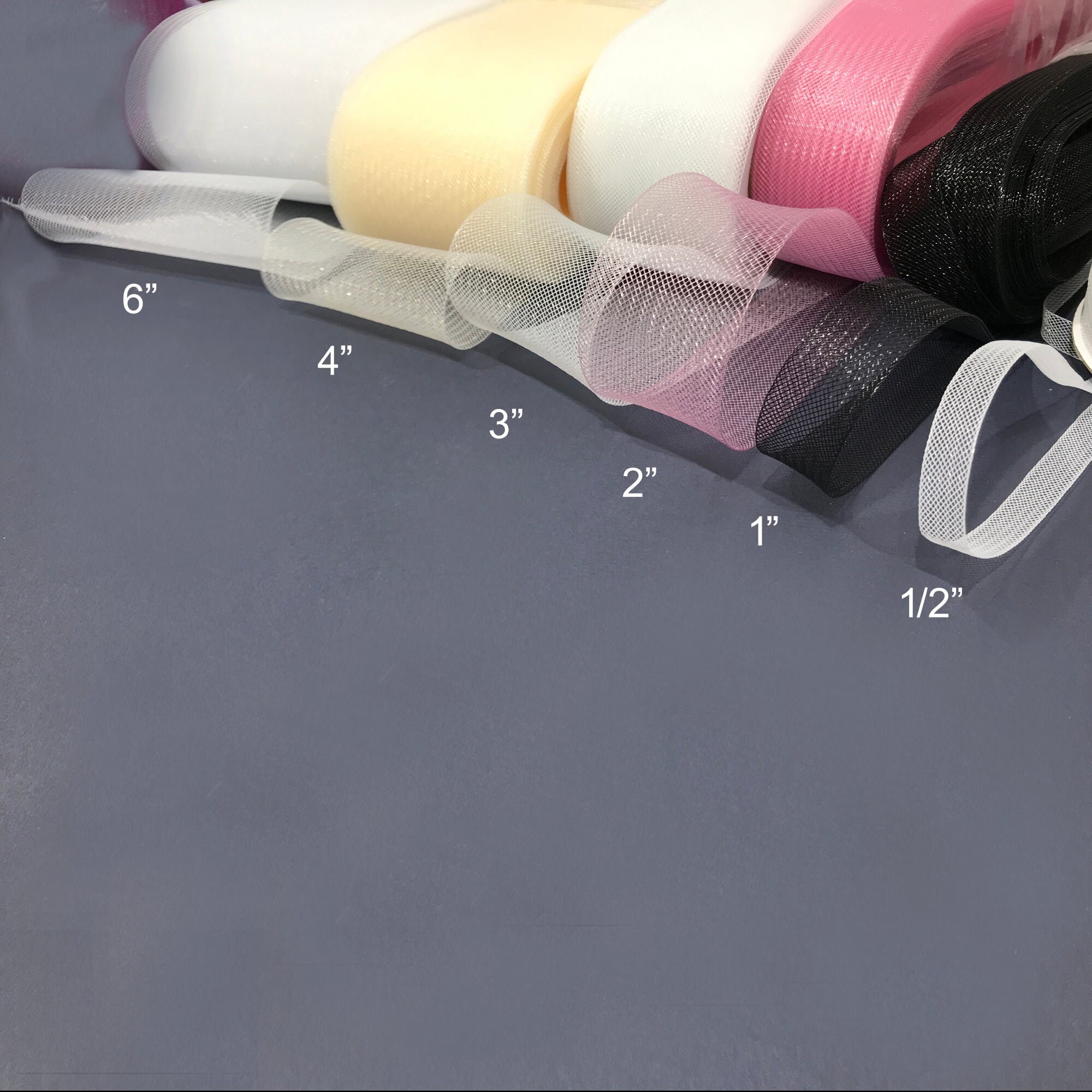 6 Wide Crinoline Webbing Horse Hair Trim Braid for - Etsy