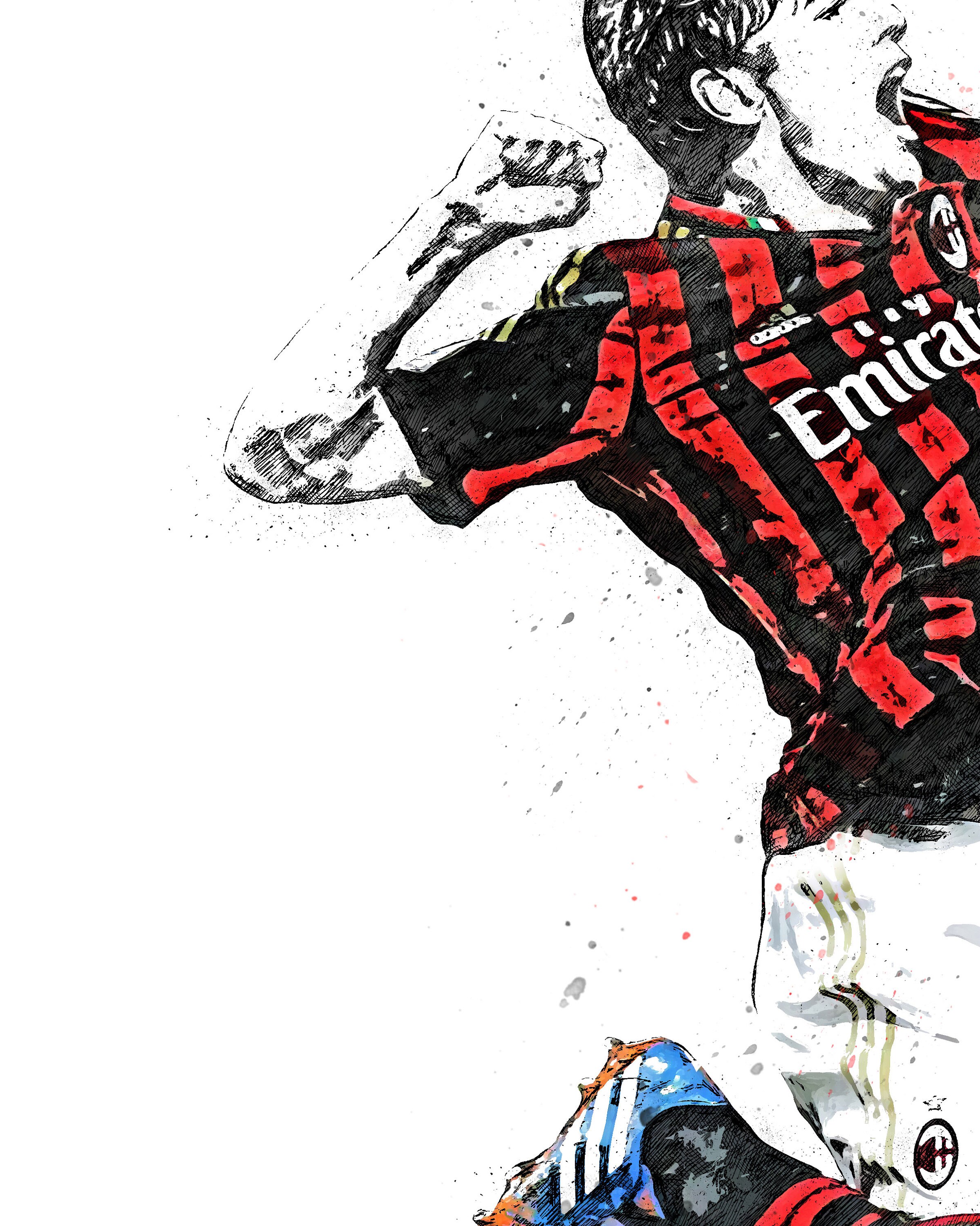 Kaka Print Kaka Poster AC Milan Art Print Wall Art Home Decor - Etsy