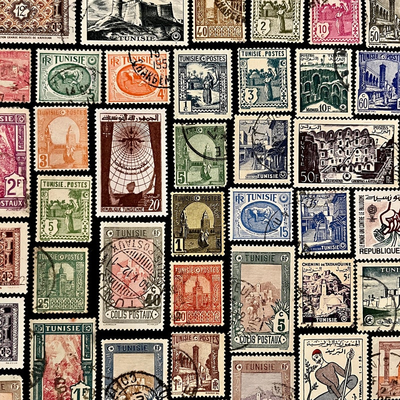 Tunisian Stamp - Etsy