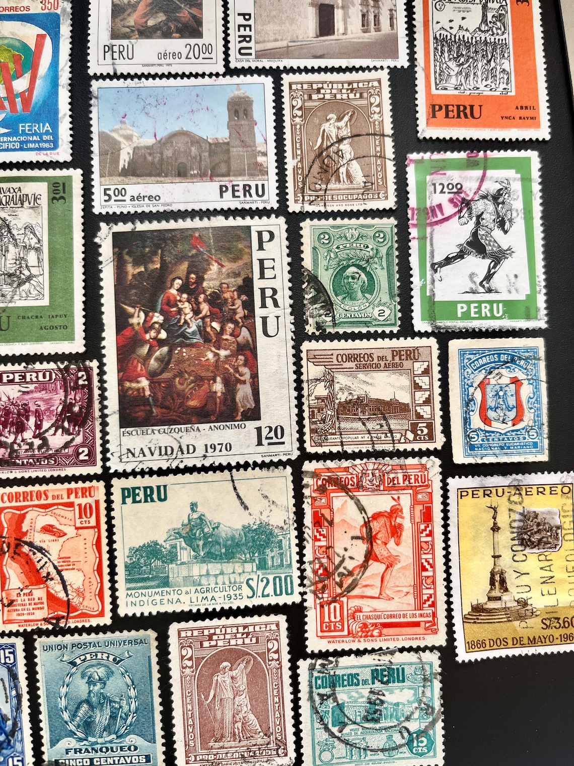 20 Stamp PERU Fun Pack / Lot of 20 Different PERUVIAN Stamps / - Etsy ...