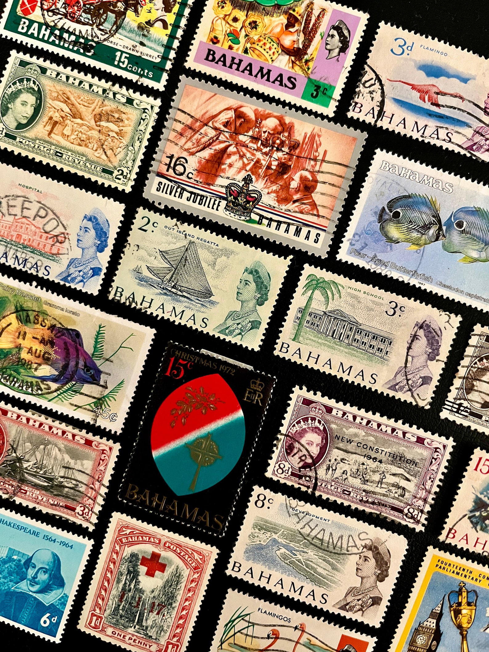 BAHAMAS Fun Pack: 20 Different Random Used Bahamians Stamps - Etsy