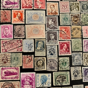 50 Stamp BELGIUM Fun Pack // Lot of 50 Different Random Used BELGIAN ...