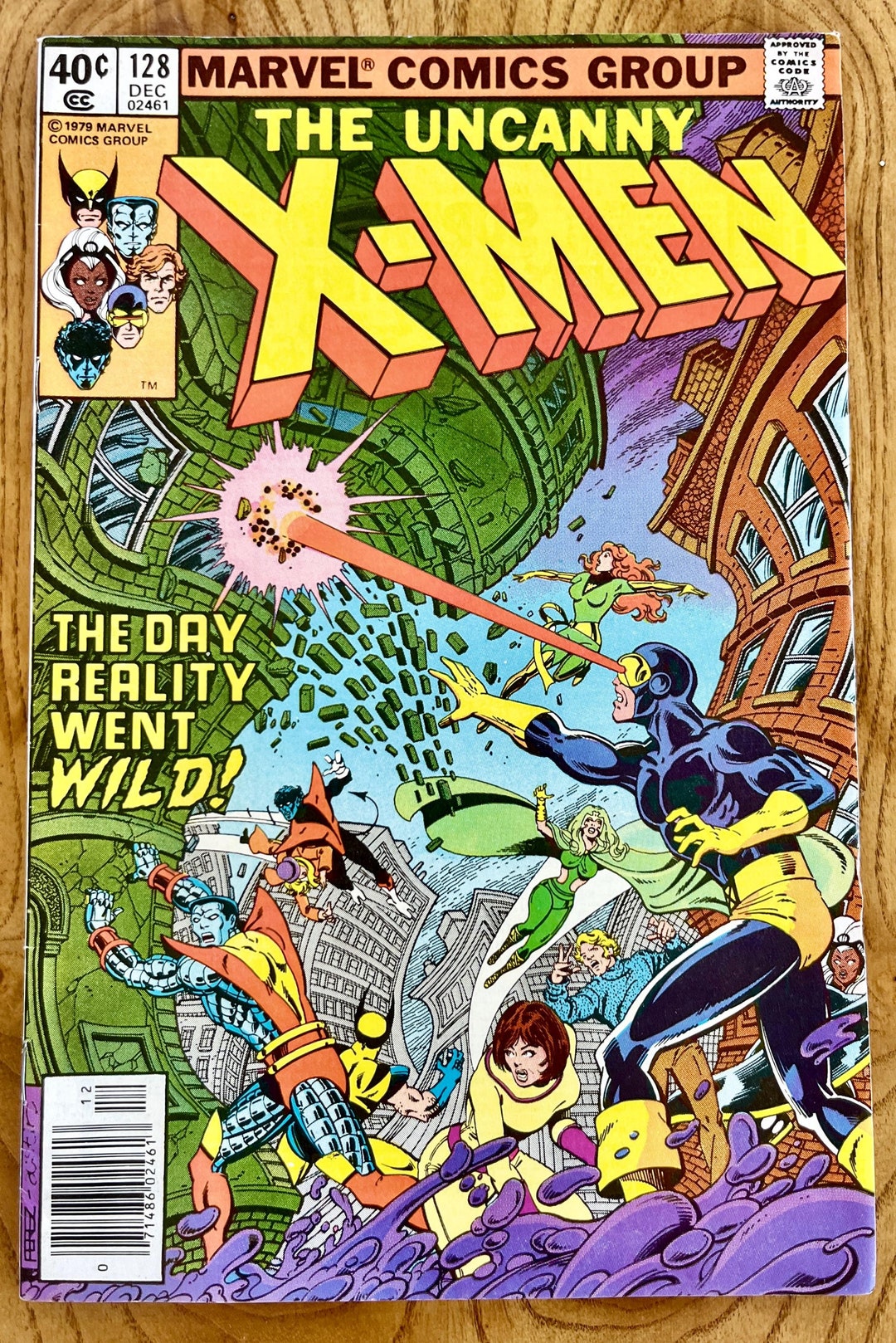 The Uncanny X-men 128 Comic / the Day Reality Went Wild / 1979 / Marvel ...